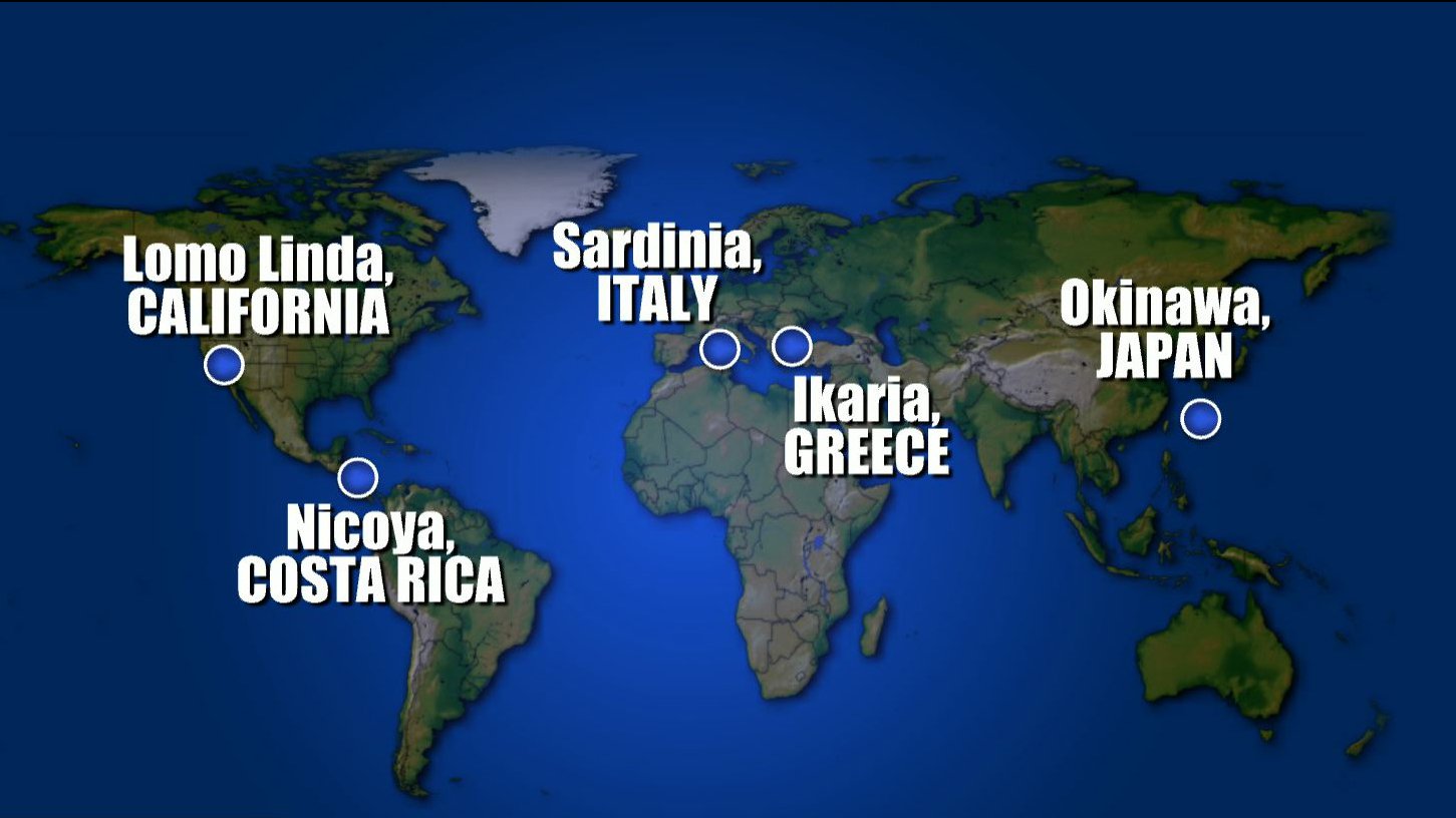 About the Blue Zones